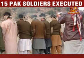 Taliban release video of 15 Pak soldiers' execution
