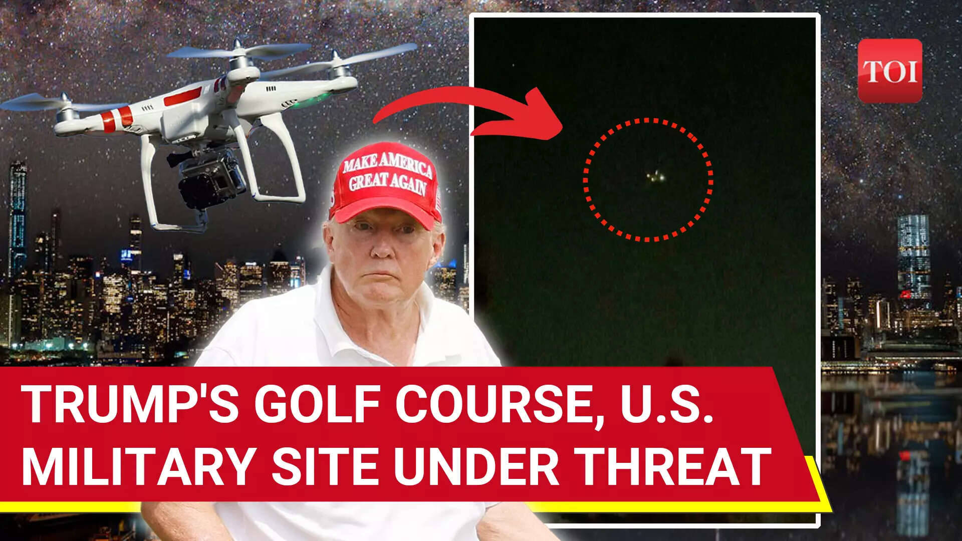 Mystery Drones Spotted Over Trump's Golf Course, U.S. Military Research ...