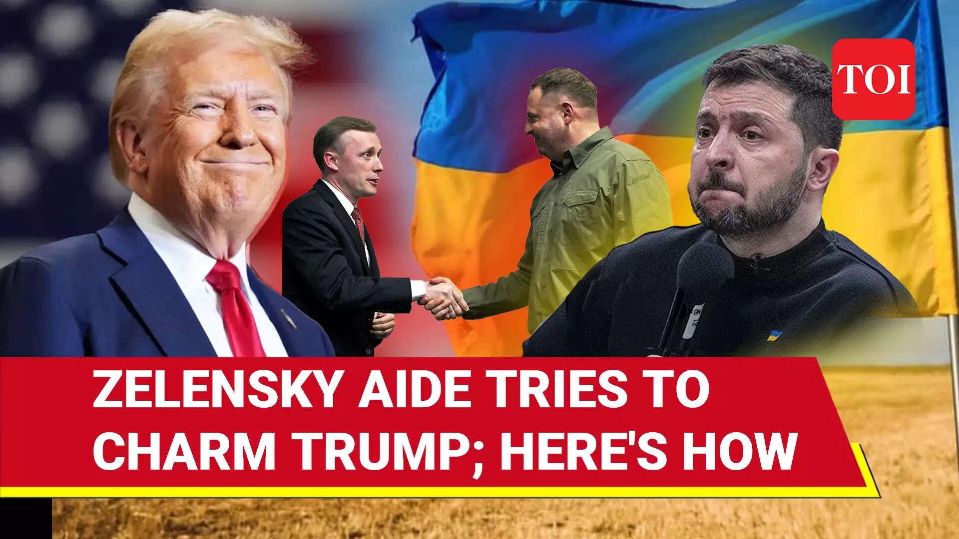 Zelensky's Top Aide To Reportedly Meet Trump For Last-Minute Aid Deal As Kyiv Faces Setbacks