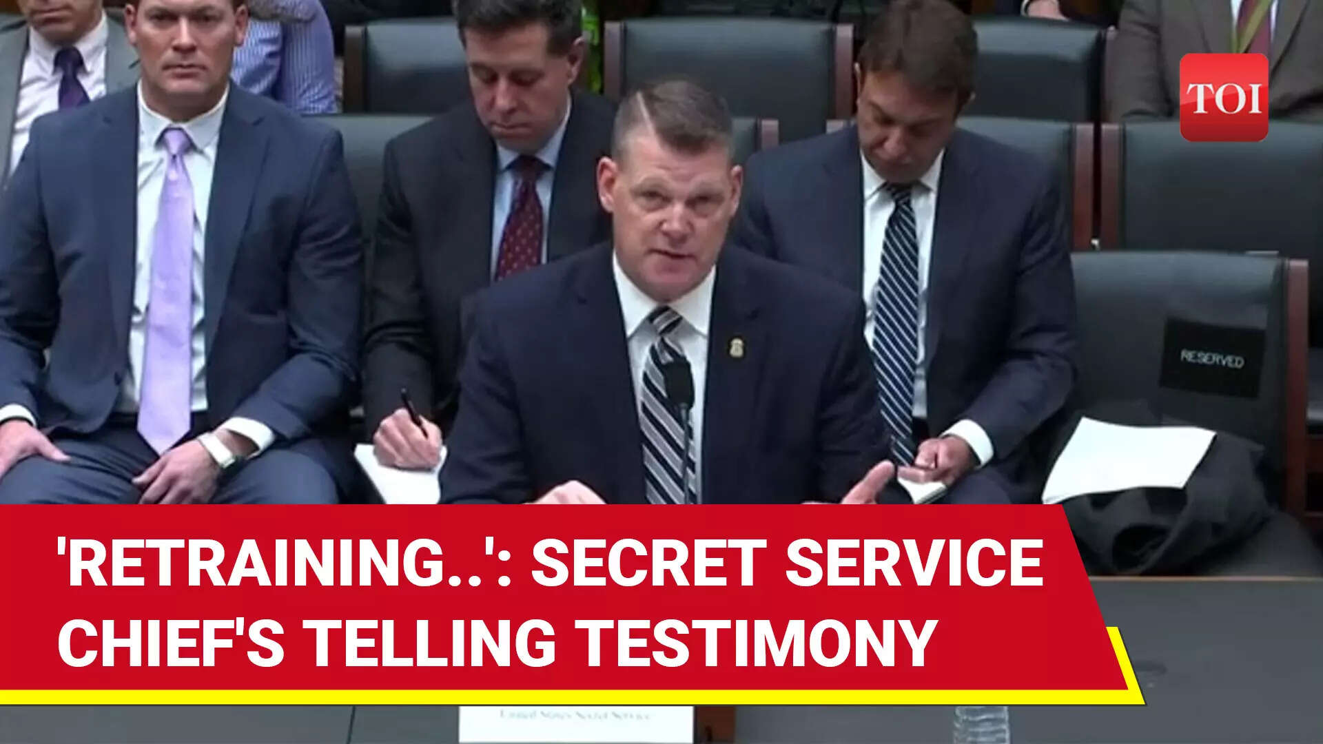 U.S.: Secret Service Chief's Startling Admission In Final Hearing Of ...
