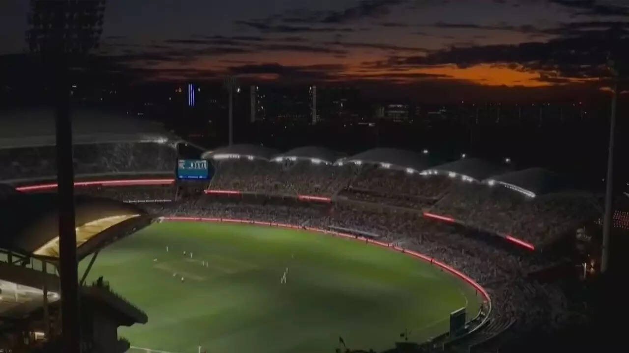 Bizarre! Why Adelaide Oval lights went off on day 1 of…