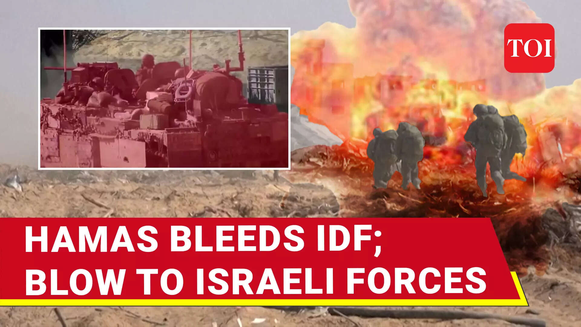 Big Attack On Israeli Military; Officer Killed In Missile Fired By ...