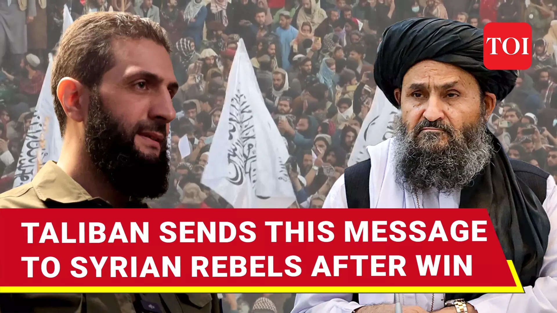 Taliban's Message To HTS Boss After Rebels Takeover Syria | Watch