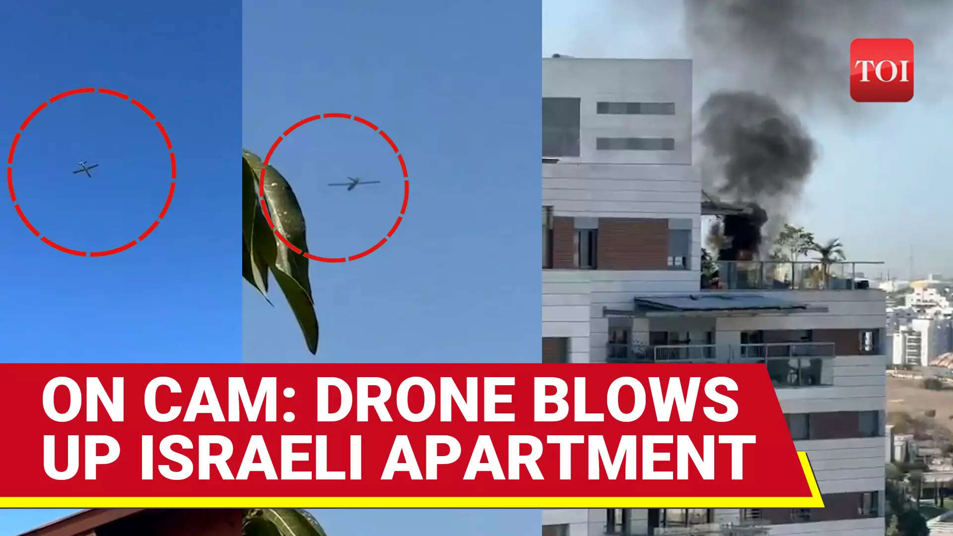Drone Crashes Into Israeli High-Rise; Explosion Rocks Southern Israel ...