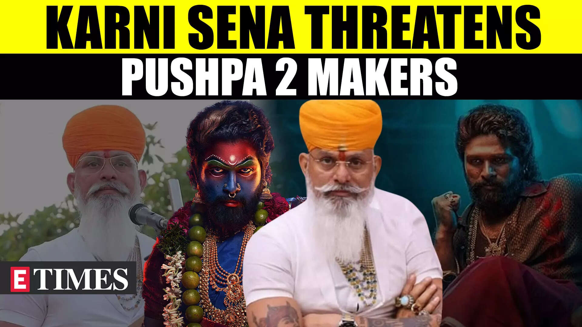 Karni Sena Leader Raj Shekhawat Calls Out 'Pushpa 2' For Insulting ...
