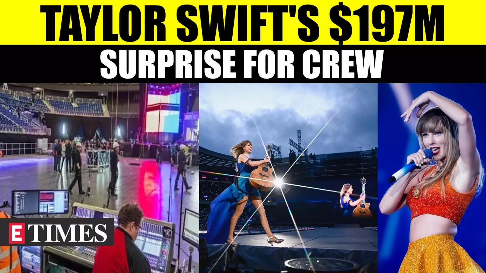 Why Taylor Swift Shocked Her Crew With A Massive $197 Million Reward ...
