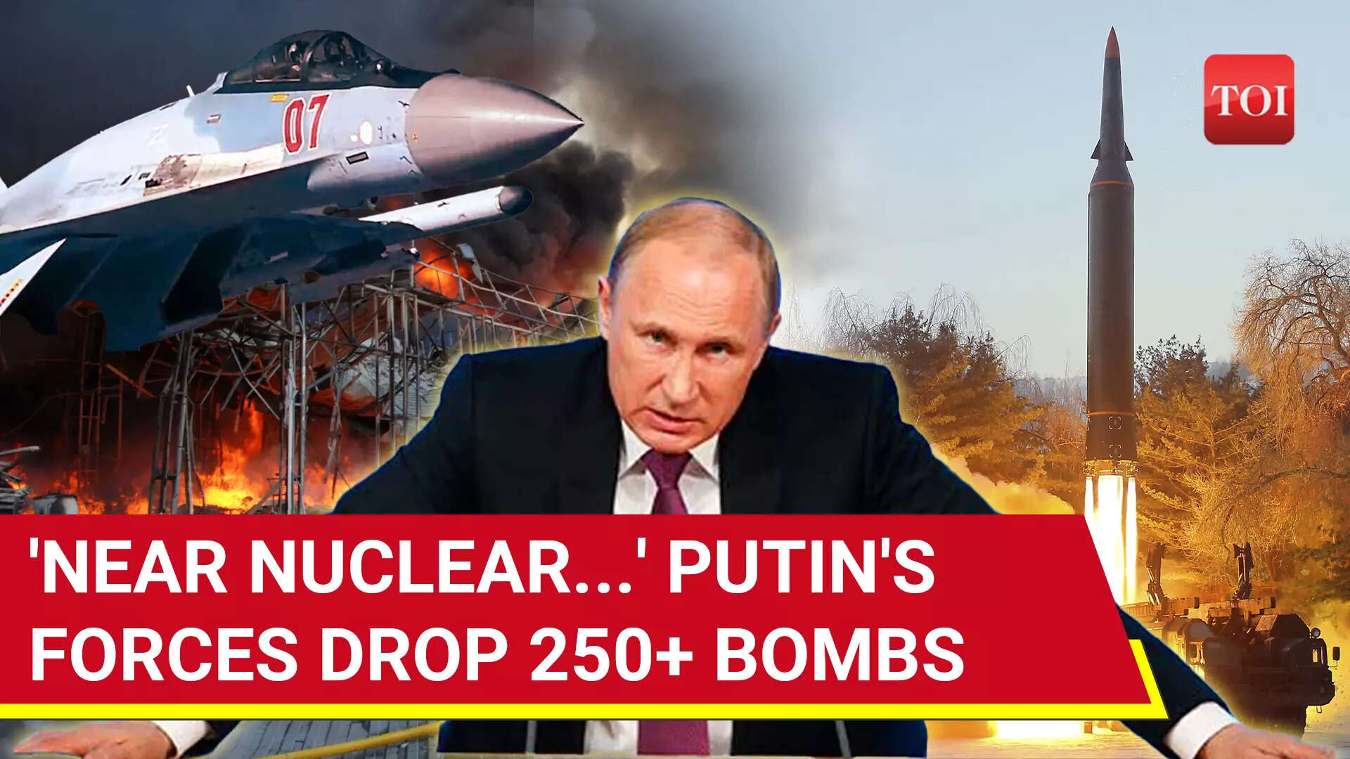 On Putin's Order, Russia Drops 250+ Bombs On Zaporizhzhia With Big ...