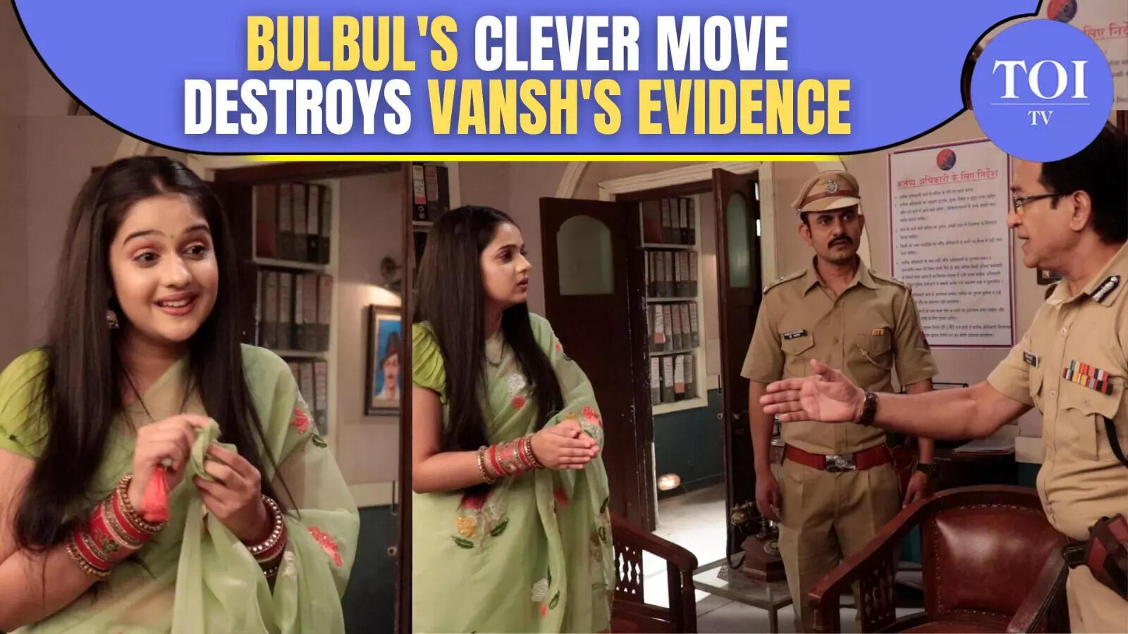 Mera Balam Thanedaar On Location: Bulbul’s Takes A Bold Step Against Veer