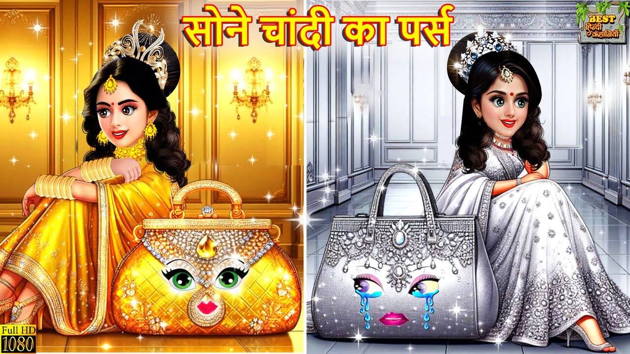 Watch Latest Children Hindi Story 'Sone Chandi Ka Purse' For Kids ...