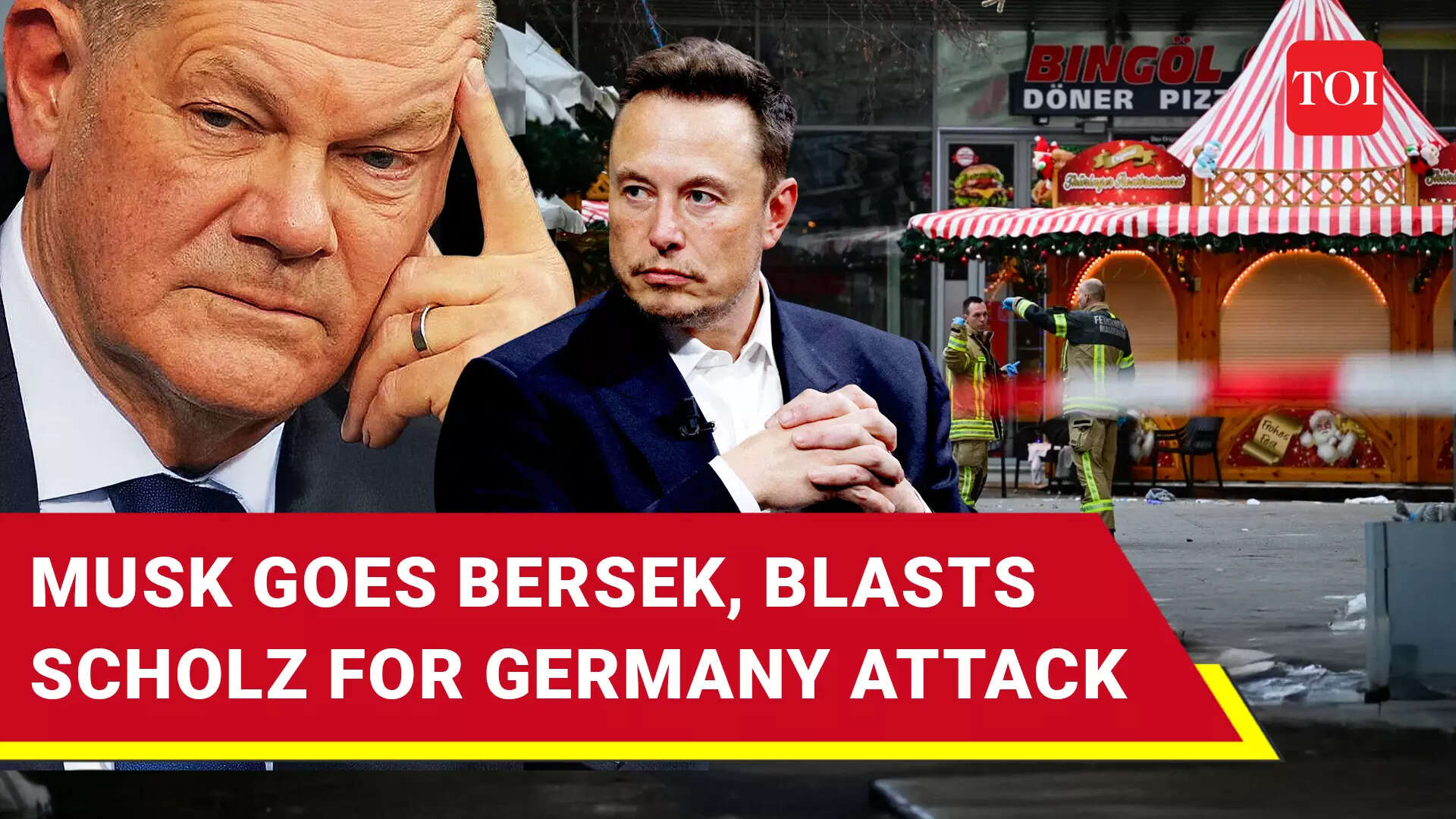 Germany Christmas Market Attack: Musk Calls For German Chancellor’s ...