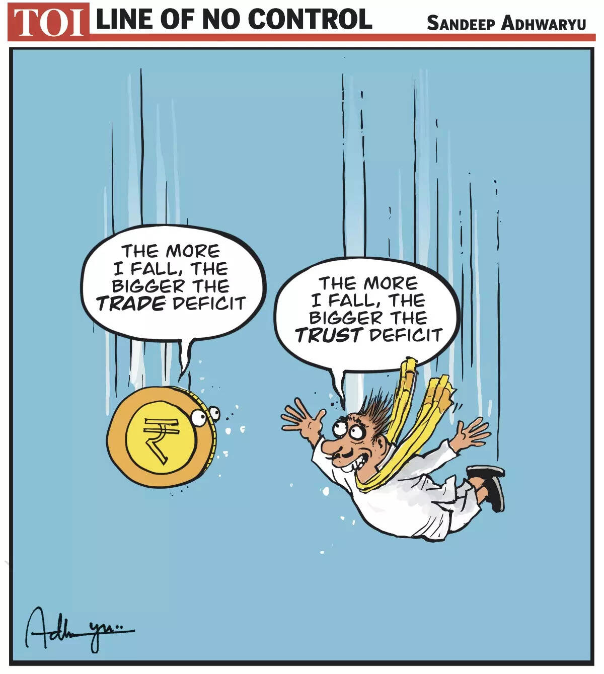 Rupee's value