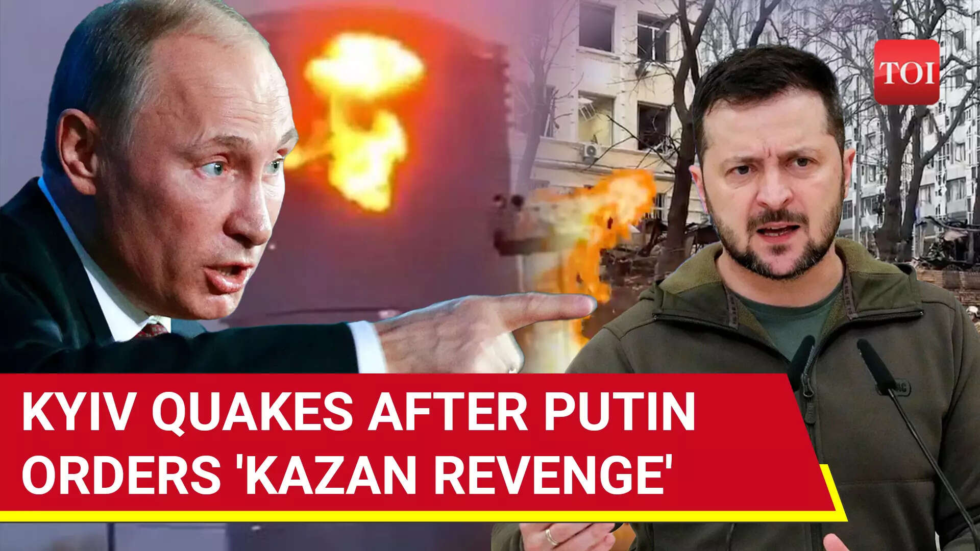 Kyiv Shakes As Russia Begins Kazan Assault Revenge; Back-To-Back ...