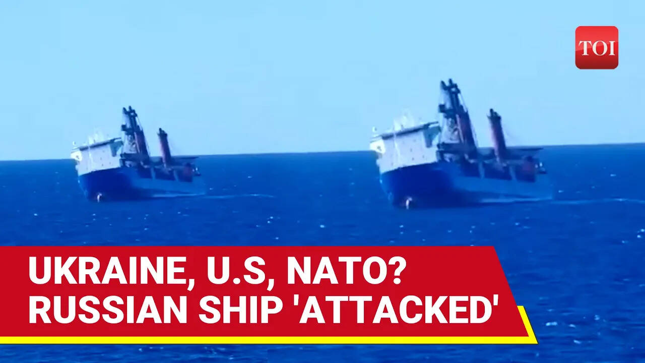 Big! Ship Linked To Russian Military 'Blown Up' In Mediterranean By ...