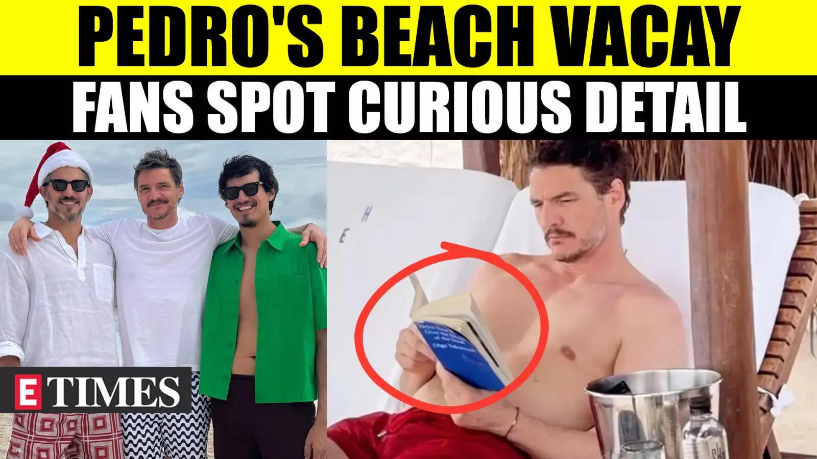 Curious: Pedro Pascal Spends Christmas Shirtless On Beach, Fans All Ask Same Question | WATCH
