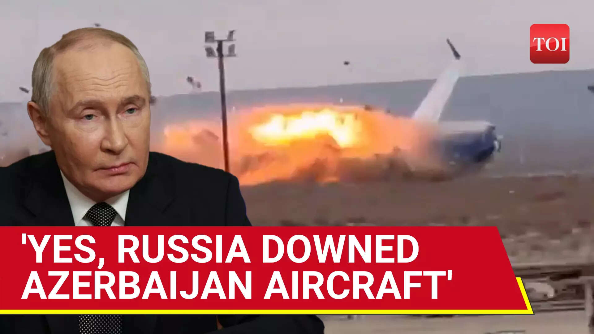 Kazakhstan Crash: Azerbaijan Reveals How Russia 'Shot Down' Azeri Plane With Missile | Watch