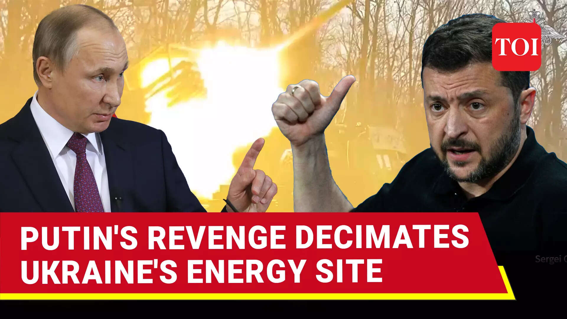 Putin's 'Revenge' For Largest Air Attack On Russia: Missiles Ravage ...