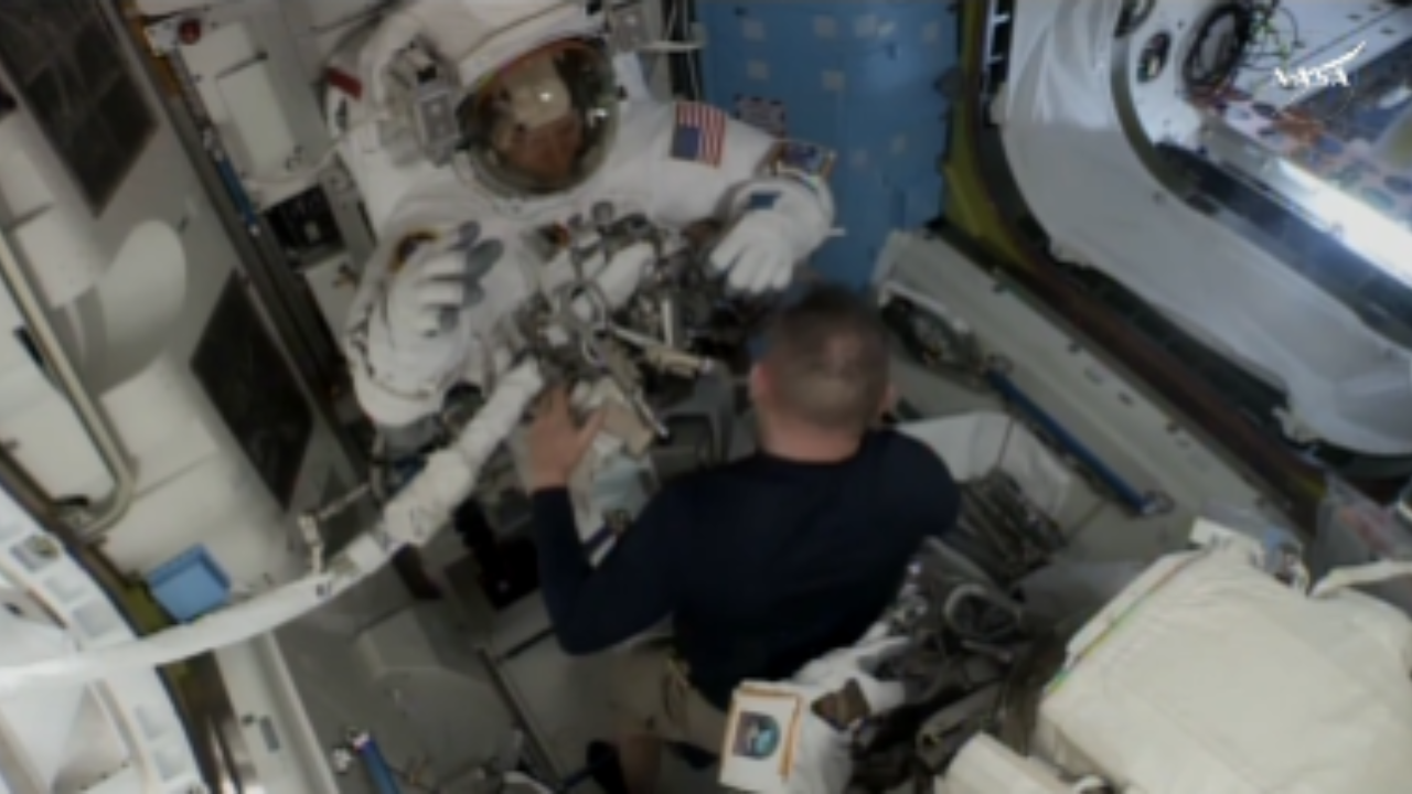 Nasa astronaut Sunita Williams steps out of ISS for iconic spacewalk after 7 months in orbit ...