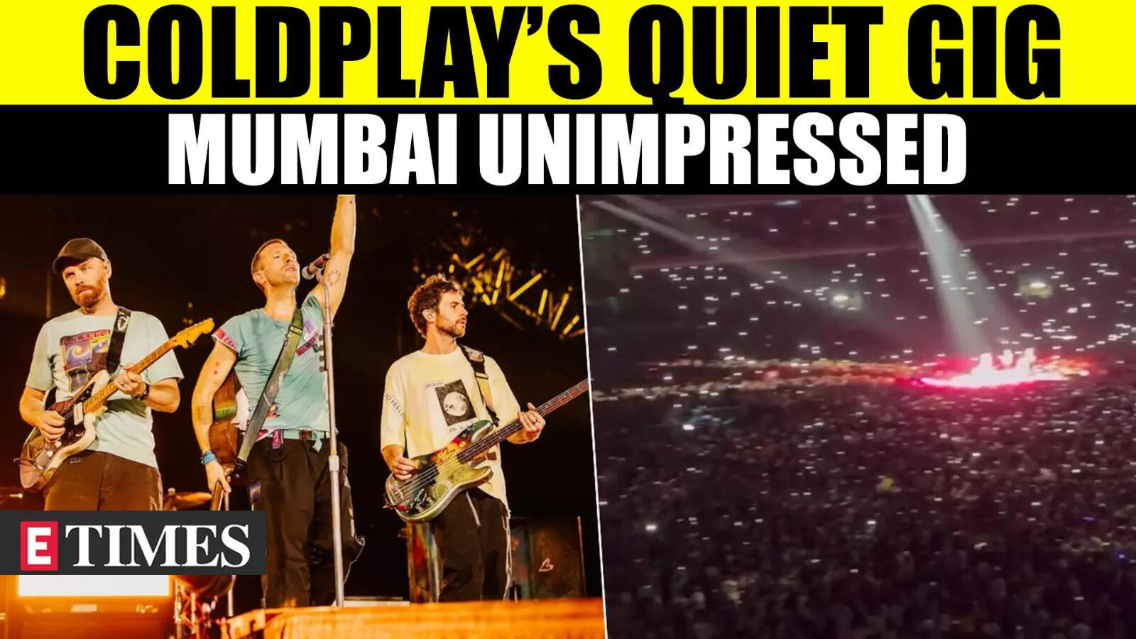Coldplay Fans Cry Foul Over “Library Crowd” in Mumbai Concert