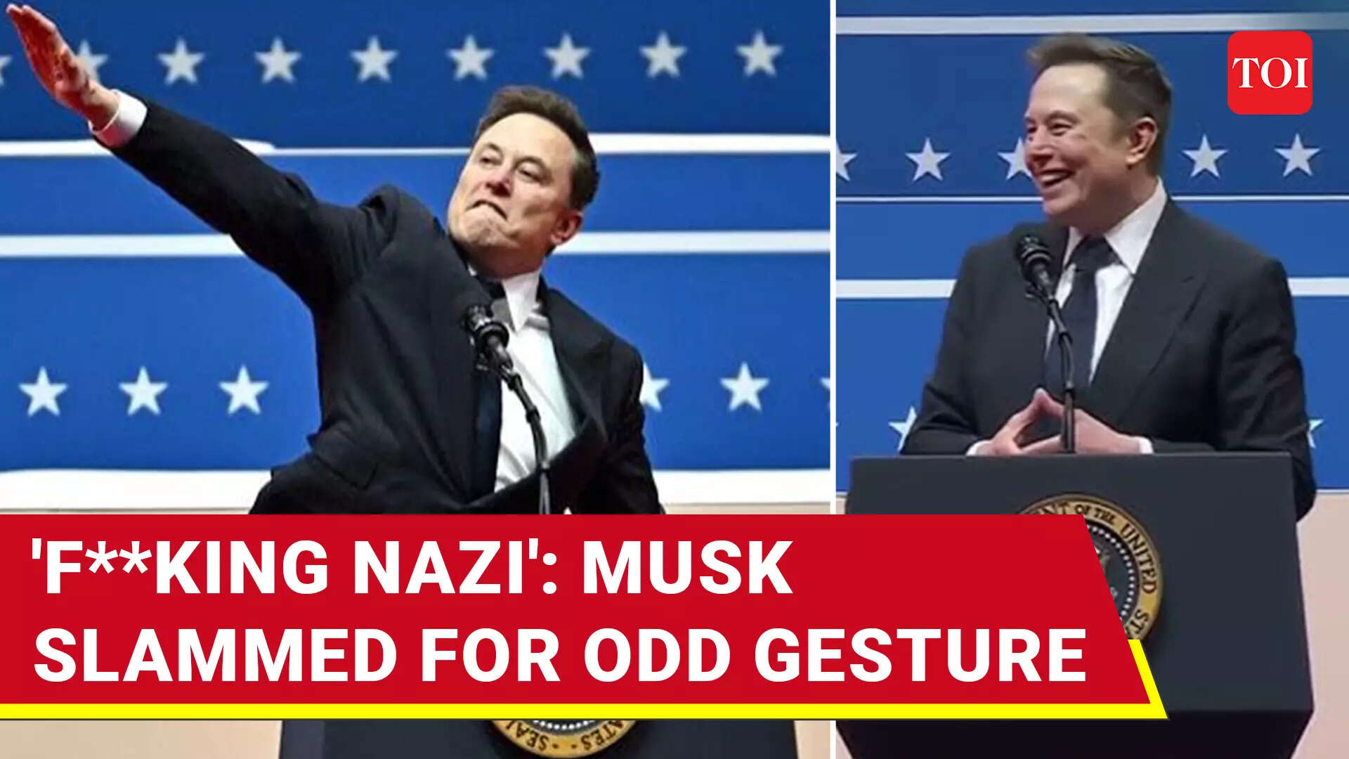 Elon Musk's 'Nazi Salute': Weird Hand Gesture At Trump Swearing-in ...