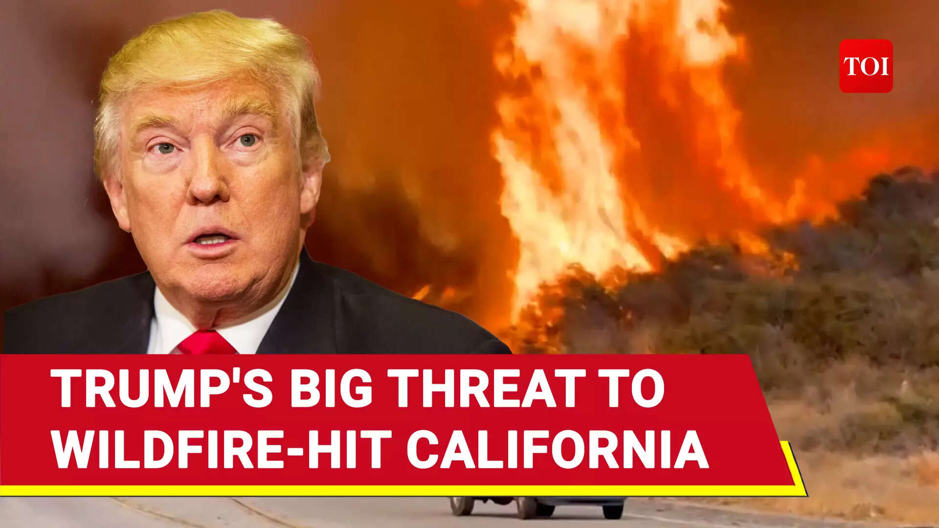 'No Aid For California...': Trump's Startling Threat To American State ...