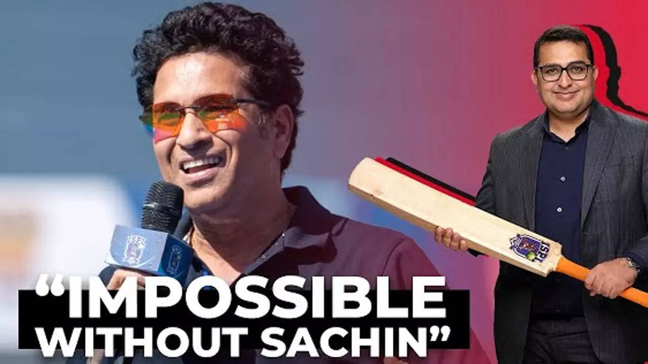 Sachin Tendulkar’s contribution in ISPL is invaluable, says League ...