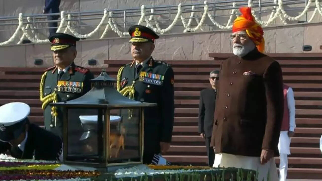 76th Republic Day: A look at Prime Minister Narendra Modi's traditional ...