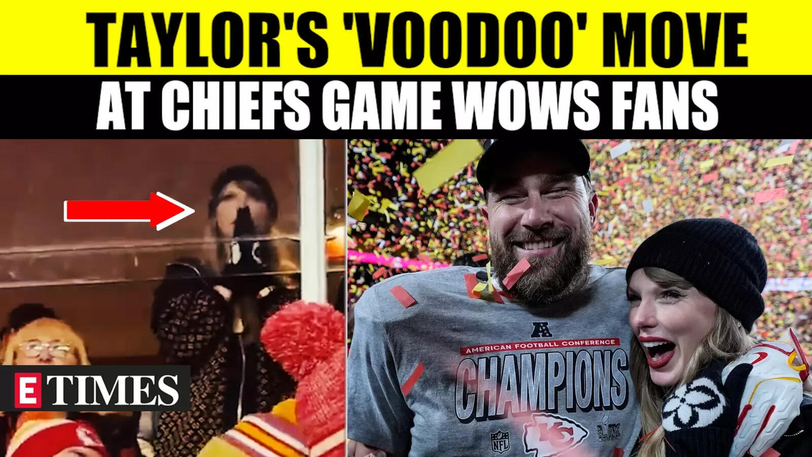 WATCH: Taylor Swift's 'Voodoo' Saves The Day! Travis Kelce's Kansas ...