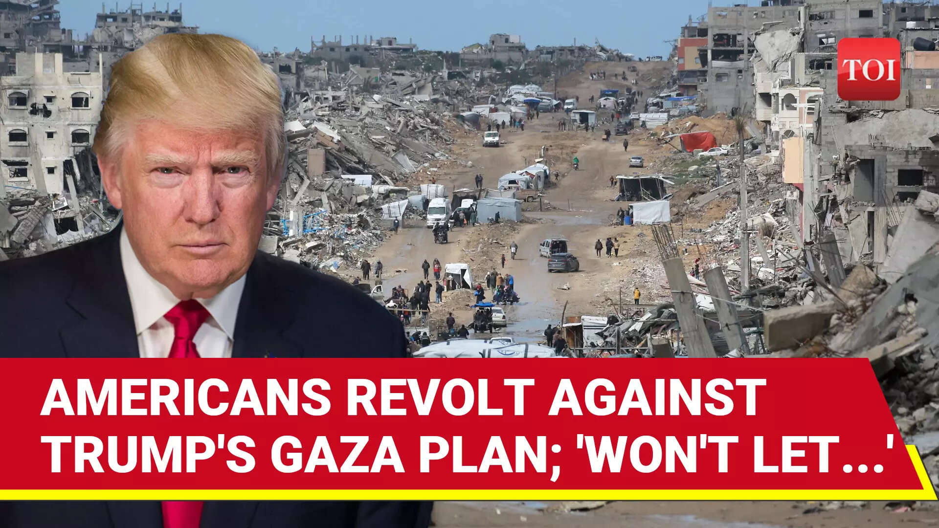 Trump's Plan to Seize Gaza Crumbles Amid Backlash? Majority Of ...