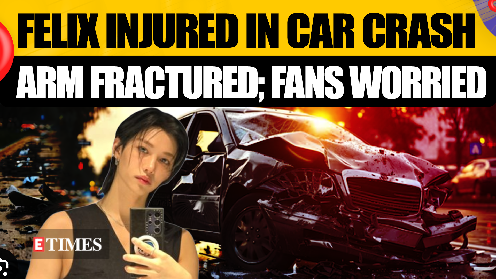 Stray Kids’ Felix in a Terrifying Car Accident – Collision With Shuttle ...