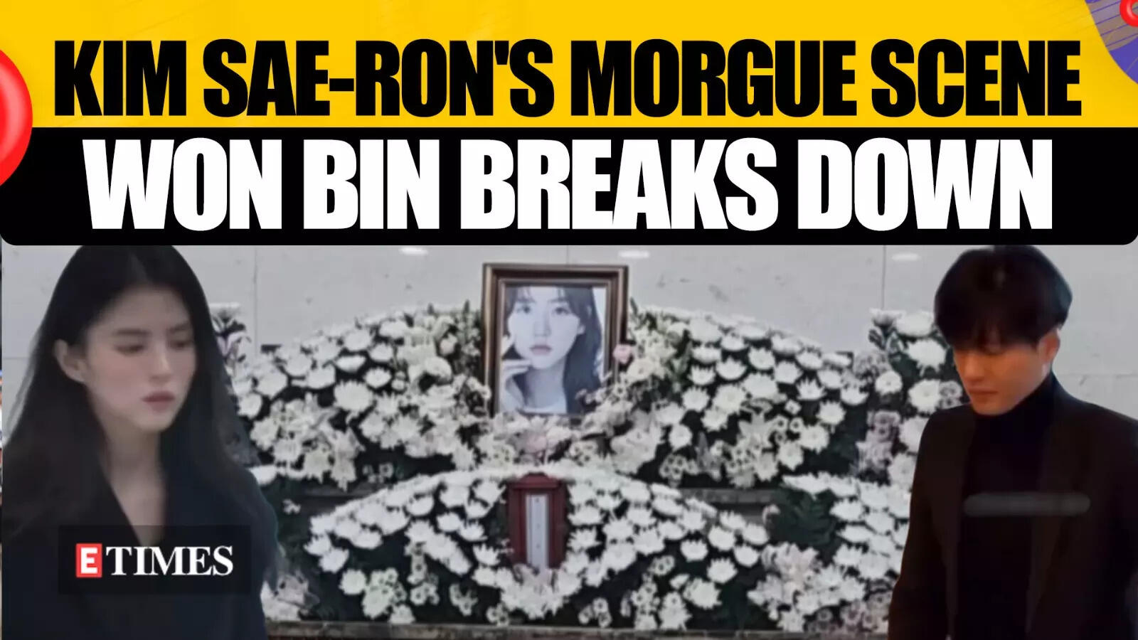 Kim Sae-Ron's Emotional Farewell: Won Bin Cries Inconsolably, Han So ...