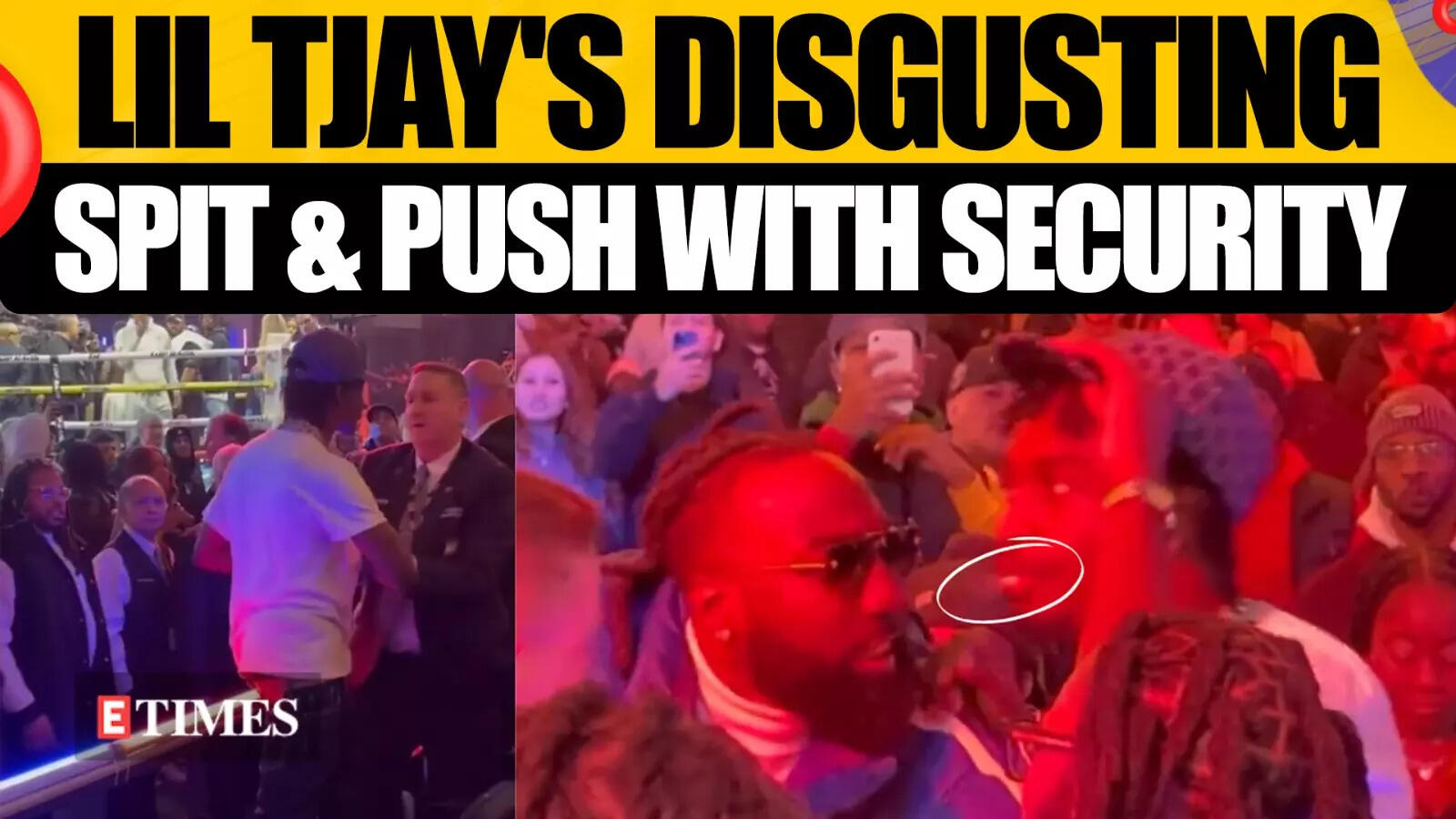 Lil Tjay Pushes, Then Spits on Security; Madison Square Puts A Ban ...