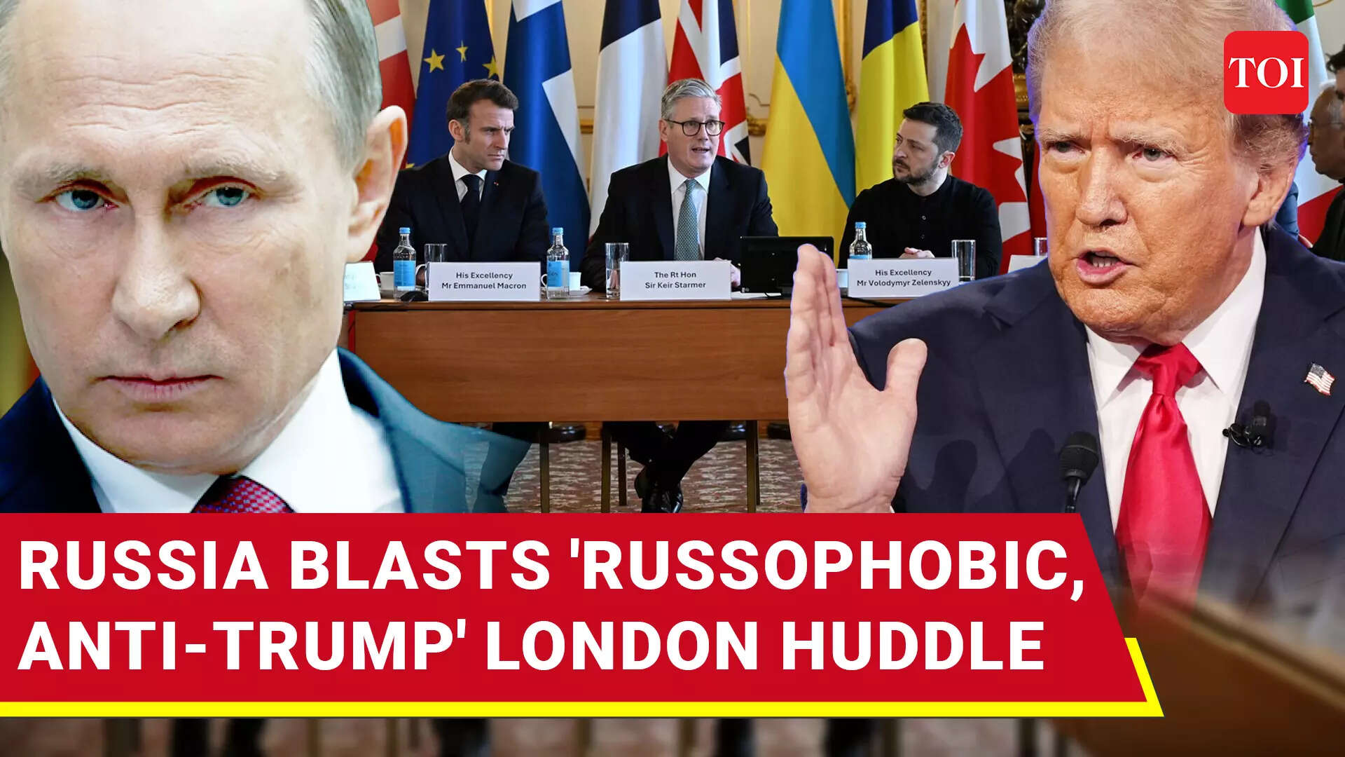 'Clown Zelensky': Russia Tears Into Starmer, Others Over 'Anti-Trump ...