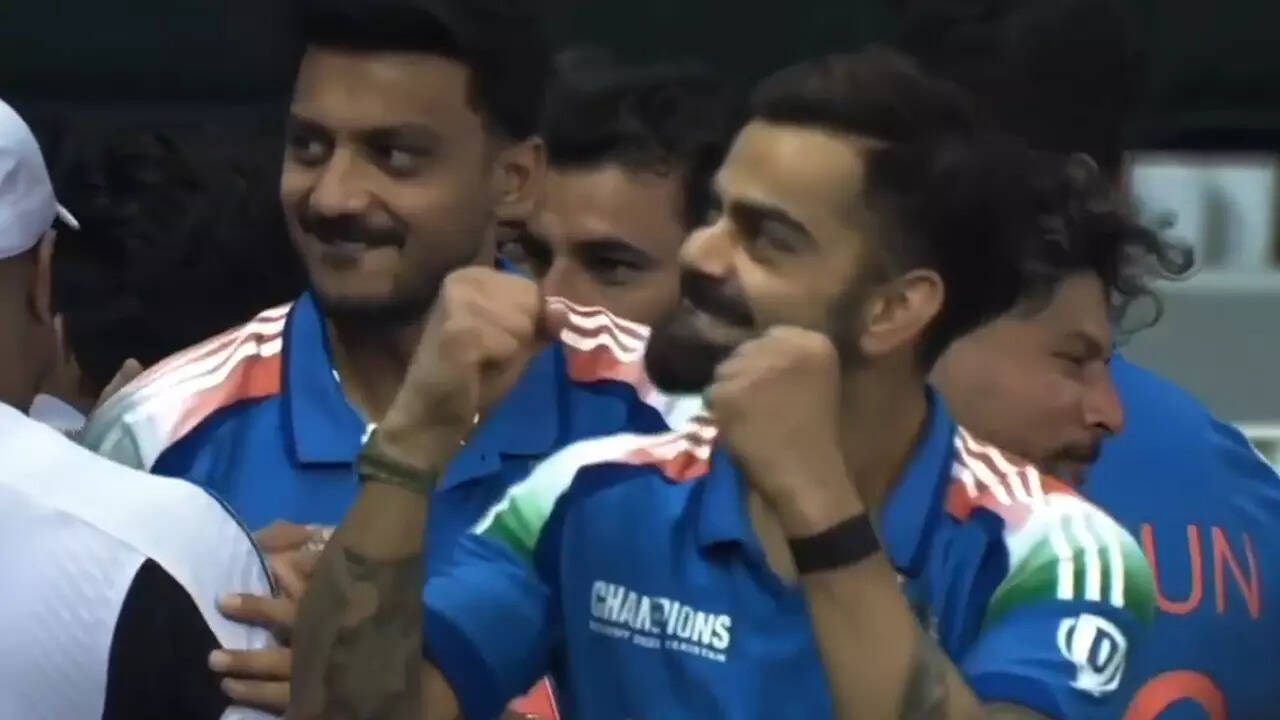 WATCH: Virat Kohli's unbridled joy after India's win…
