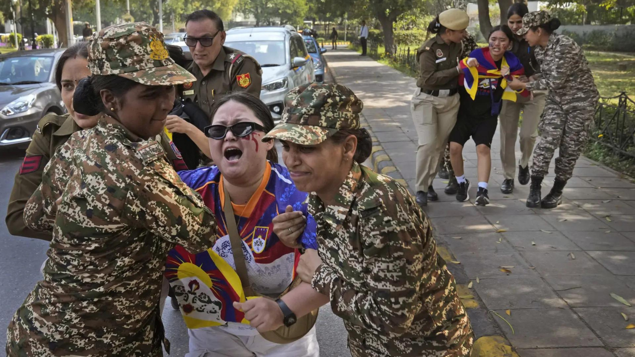 66 years on: Tibetan uprising anniversary sparks protests, scuffles ...