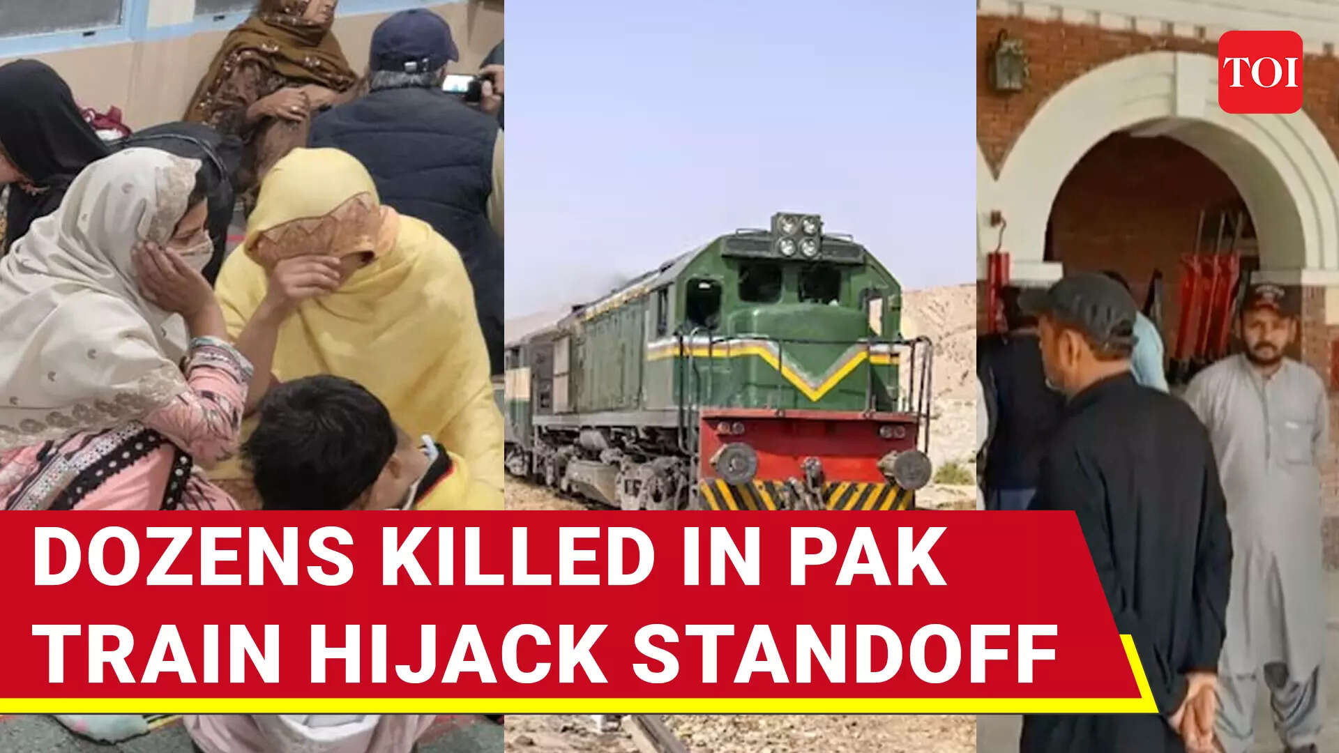 Pak Train Hijack: Standoff Kills Dozens Of Hijackers and Security Men ...