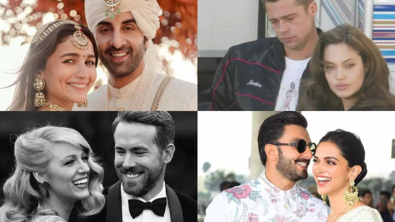 Deepika Padukone-Ranveer Singh, Blake Lively-Ryan Reynolds, Saif Ali Khan-Kareena Kapoor ...