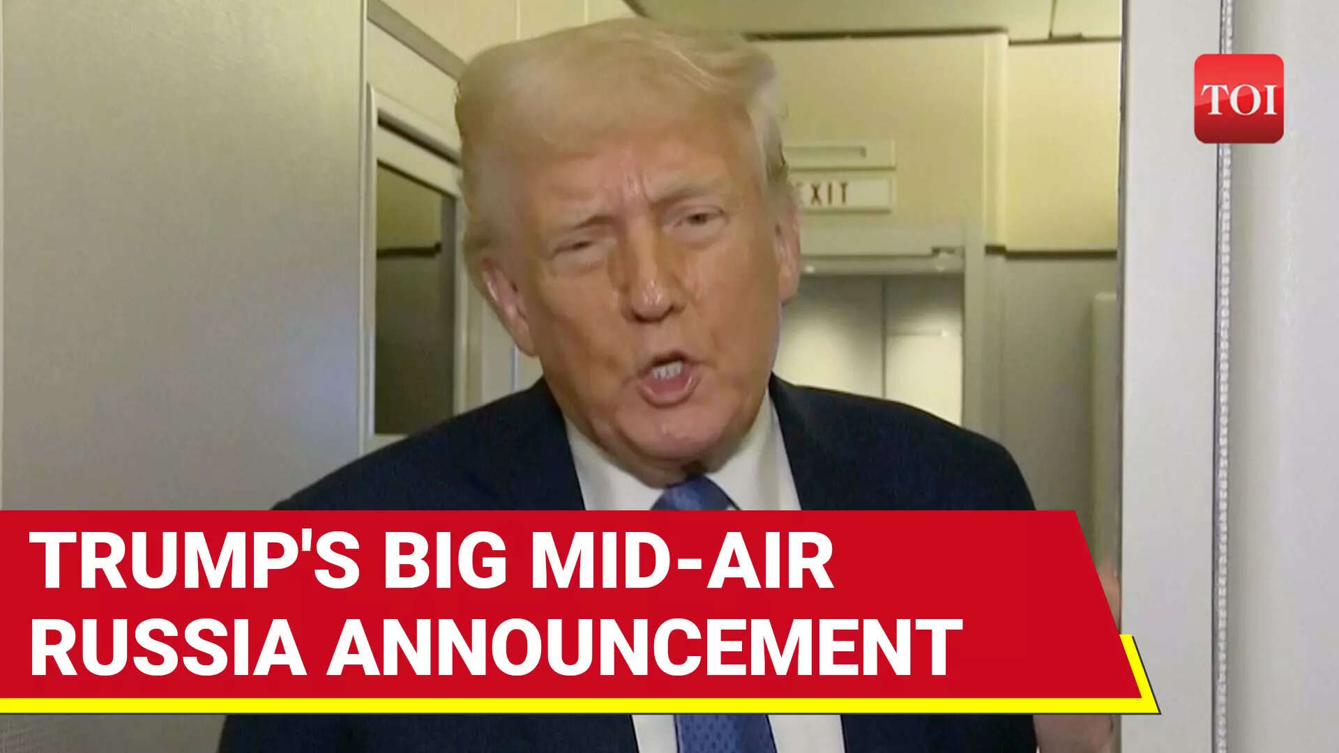 High Drama Aboard Air Force One; Trump's STUNNING Putin Announcement On ...