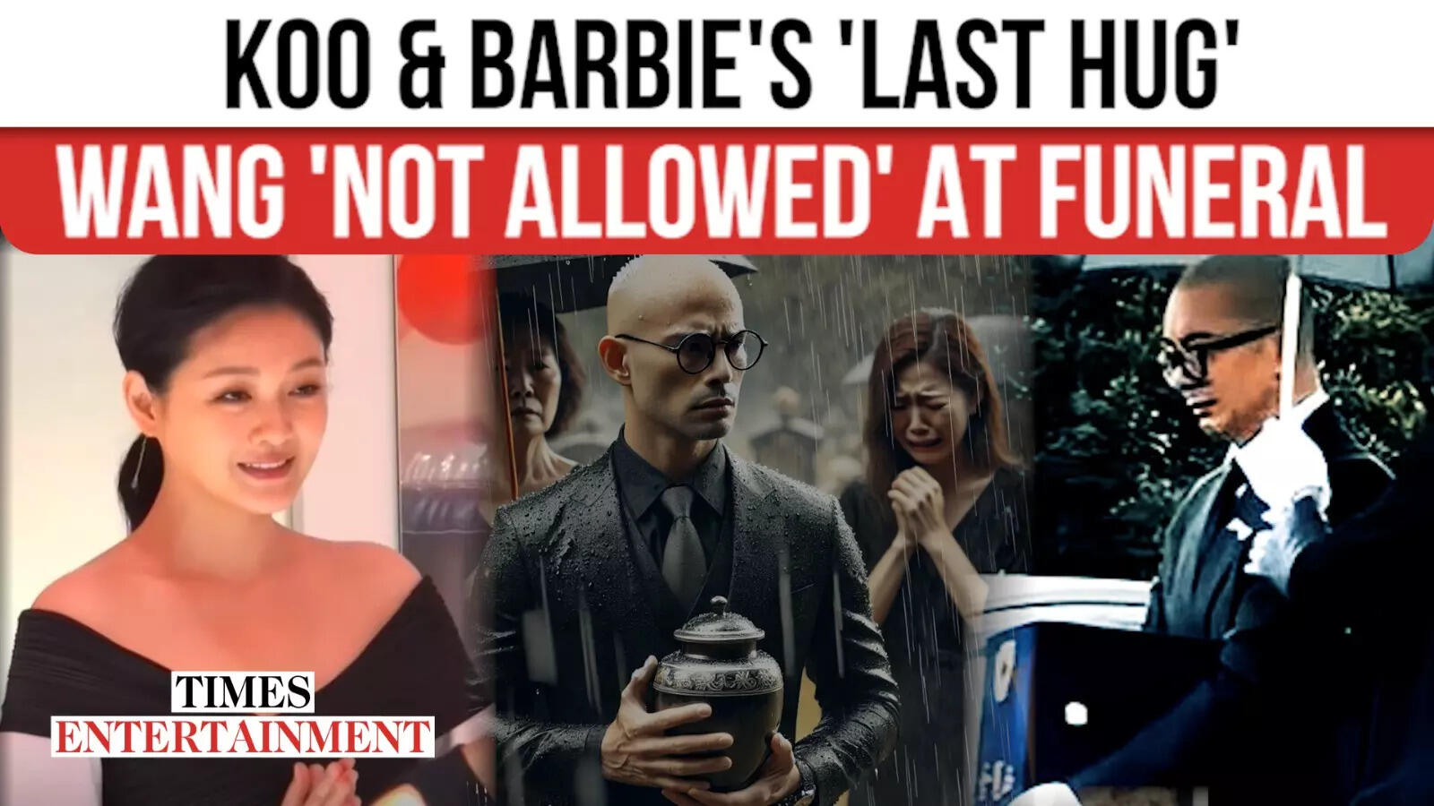 Barbie Hsu Laid To Rest: DJ Koo In Tears As Family Says Goodbye