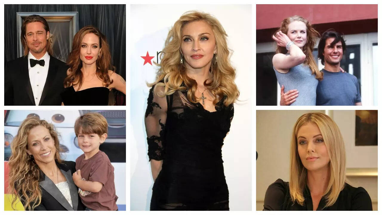 Hollywood celebrities who adopted kids