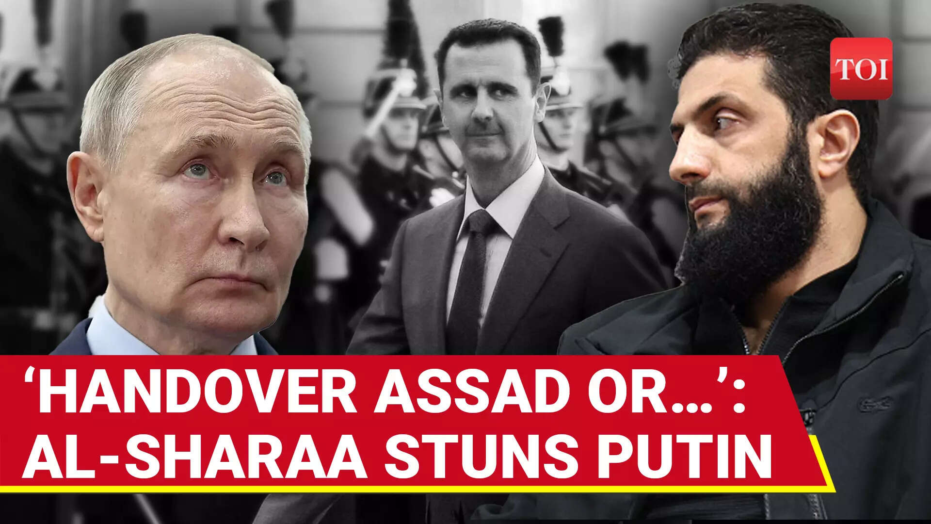 Al-Sharaa’s Shocking ULTIMATUM To Putin: ‘Surrender Al-Assad Now.. | Russian Bases In Syria At Risk