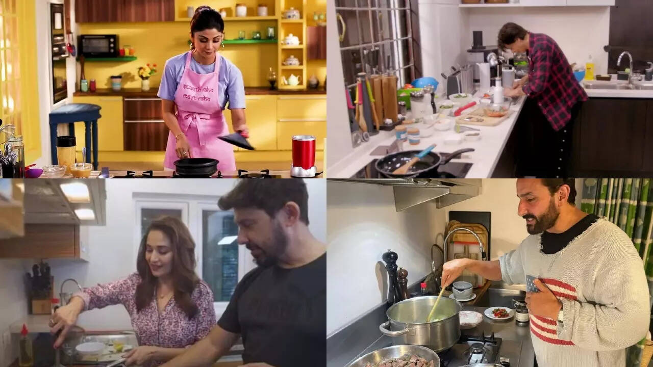 From Shah Rukh Khan to Madhuri Dixit: Bollywood actors who are secret culinary stars
