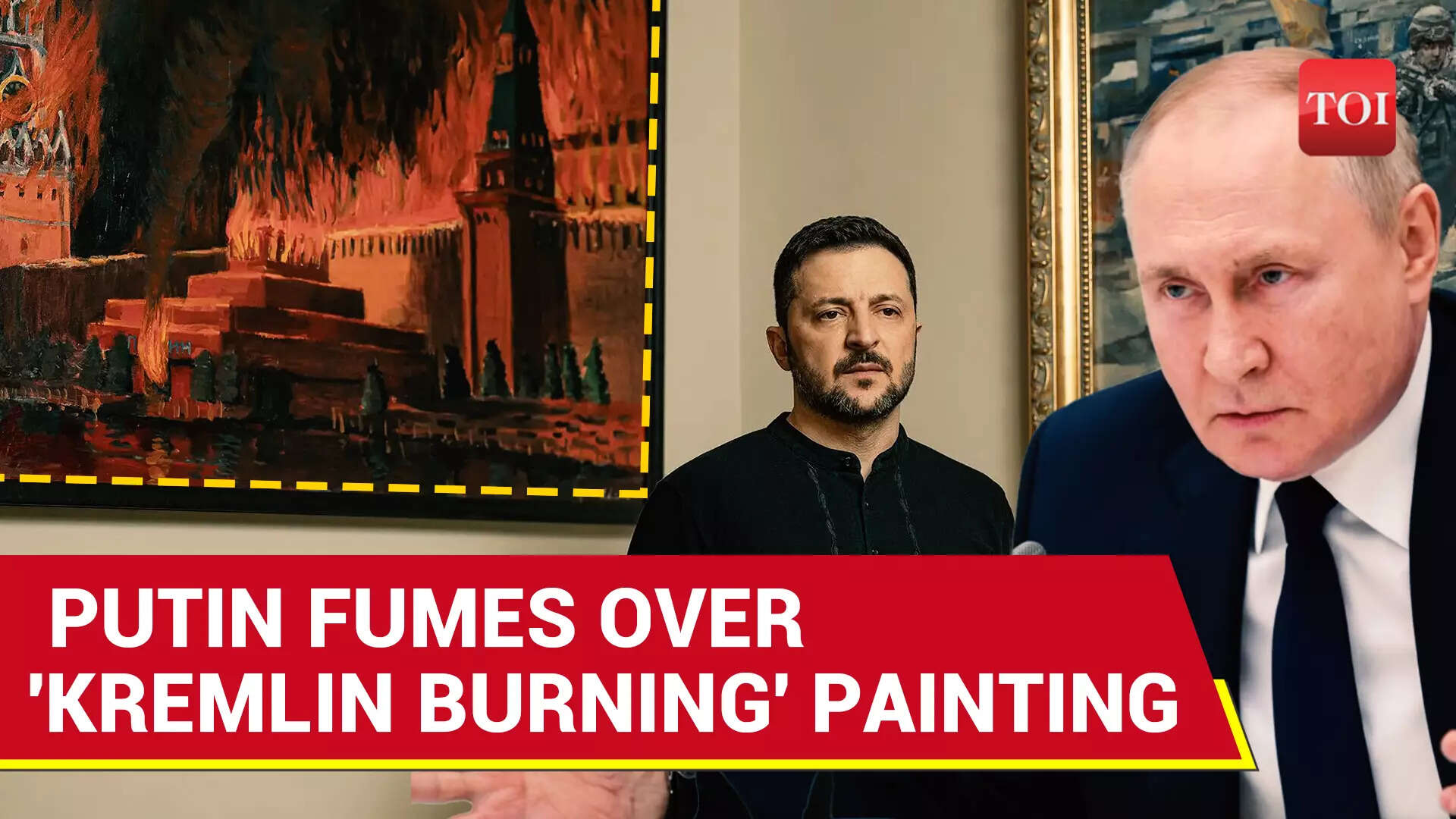 Putin Calls Zelensky 'PSYCHO'; Blasts Ukraine President Over 'BURNING ...