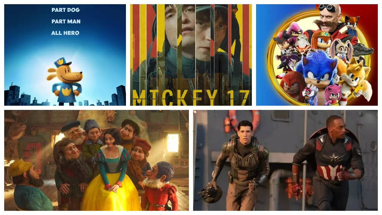 Captain America: Brave New World, Snow White, Sonic the Hedgehog 3 ...