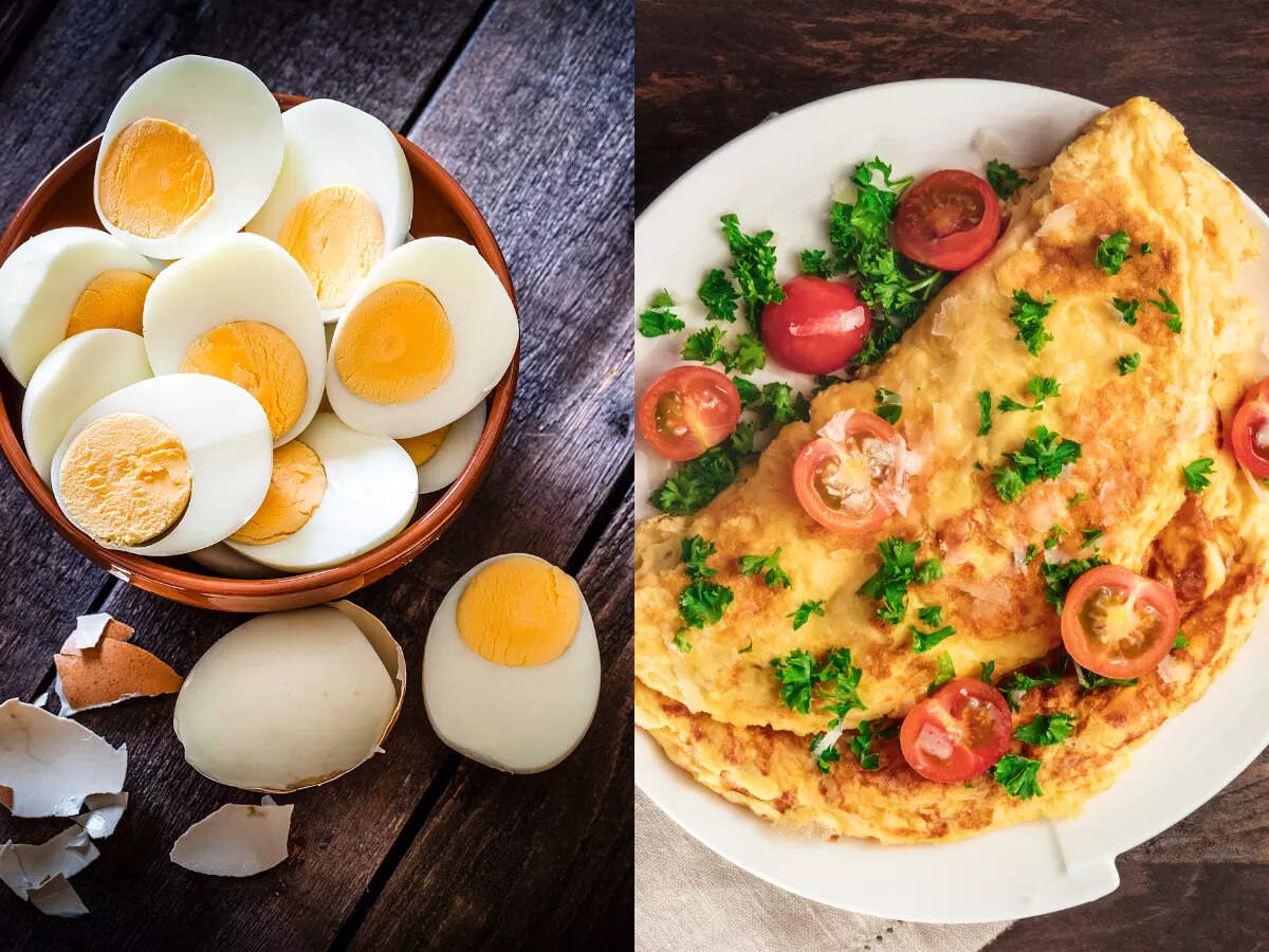 Boiled Egg vs Vegetable Omelette: Which is healthier