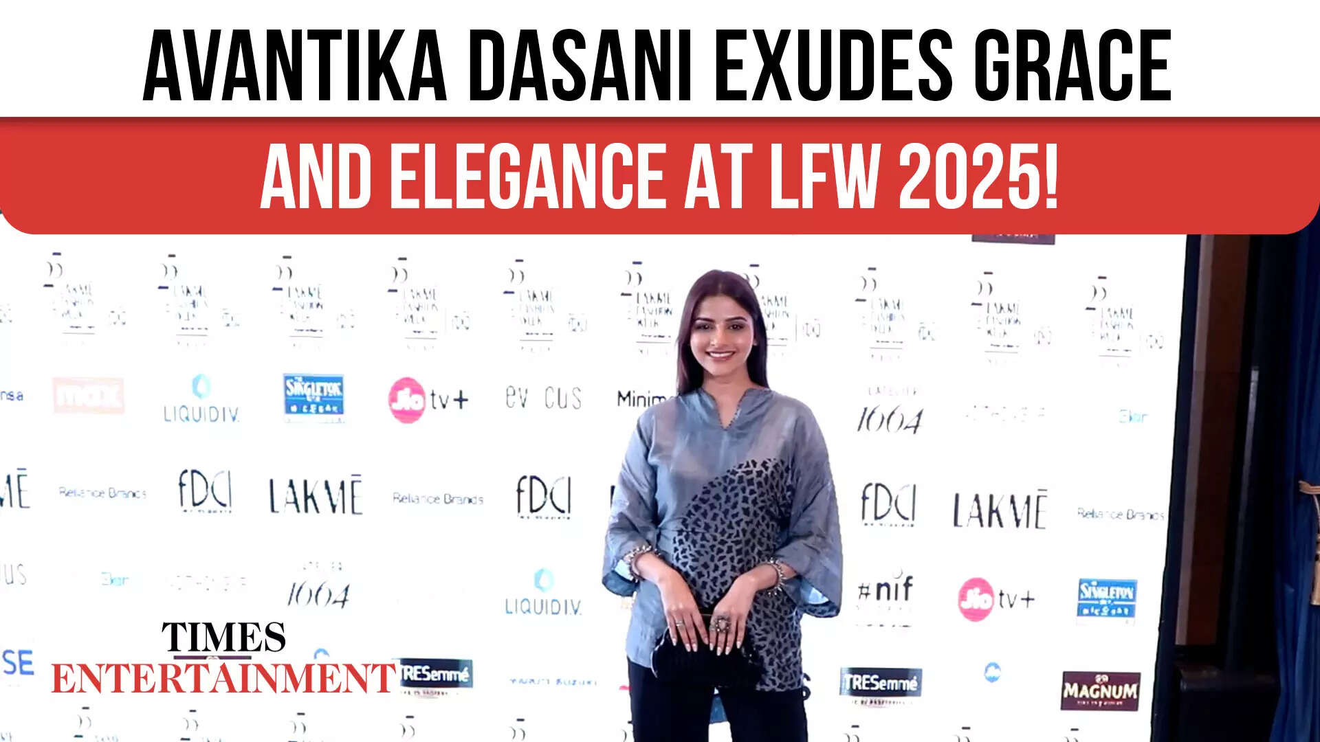 Avantika Dasani Exudes Grace and Elegance at LFW 2025!