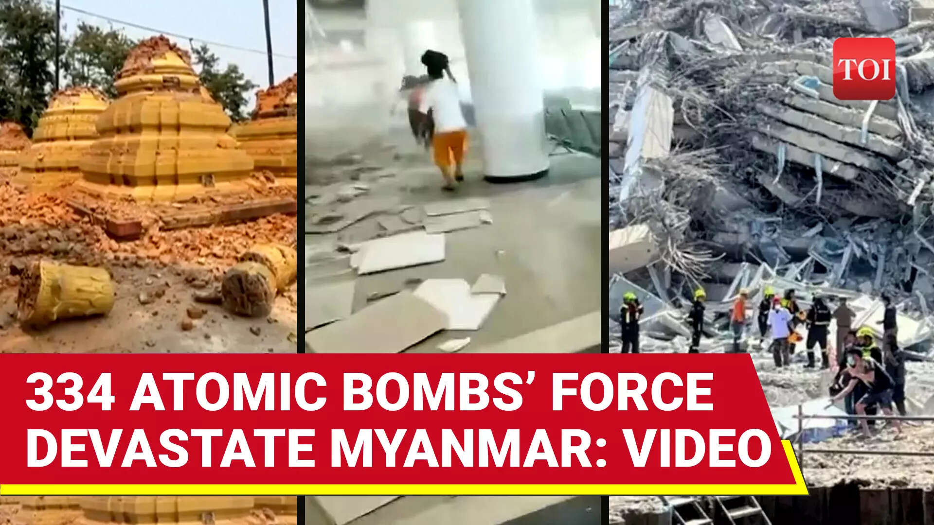 Myanmar Earthquake: 7.7 Magnitude Earthquake Released Energy Equivalent ...