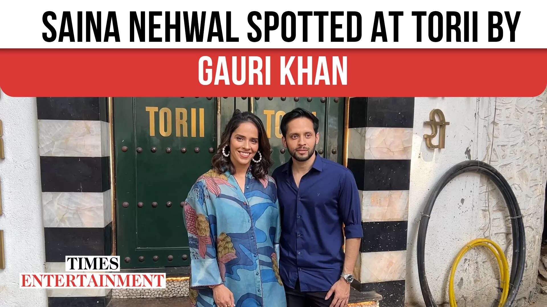 Saina Nehwal Spotted at Torii by Gauri Khan