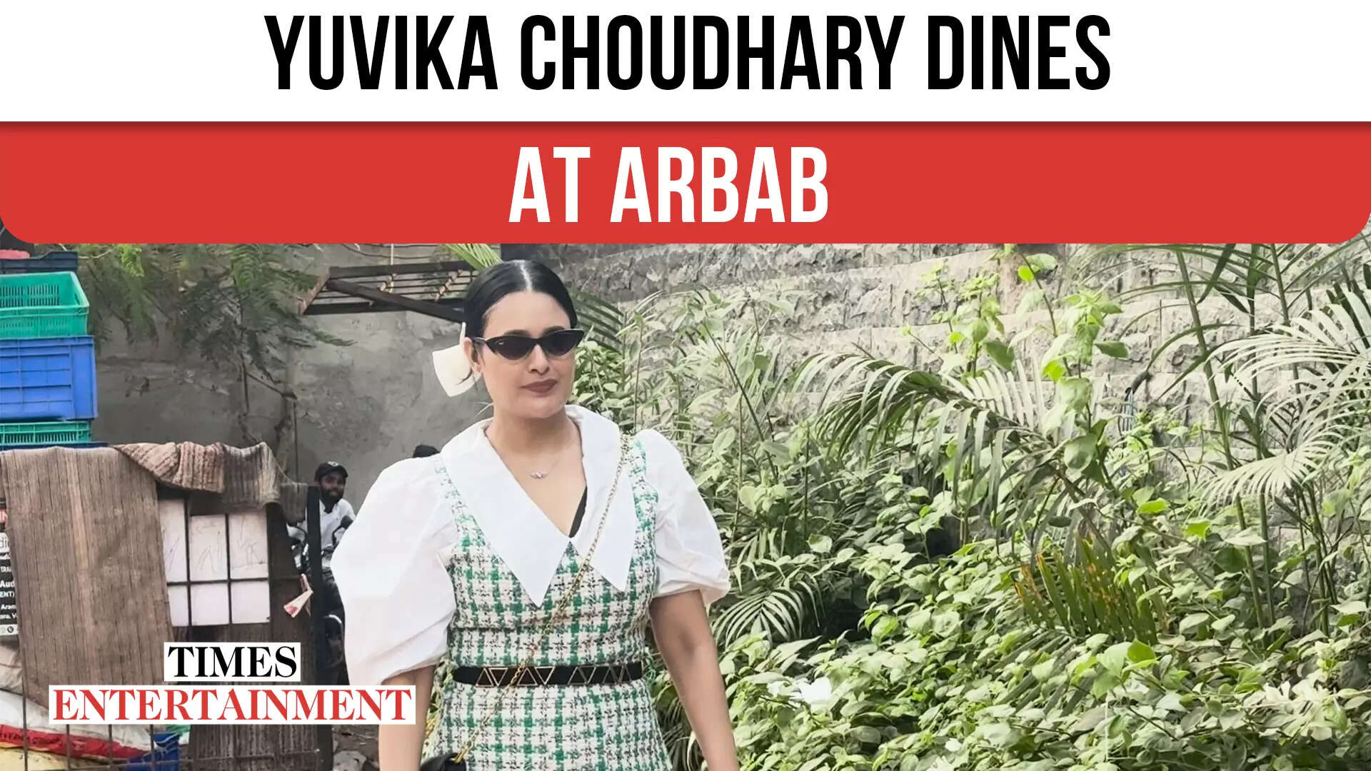 Yuvika Choudhary Dines At Arbab