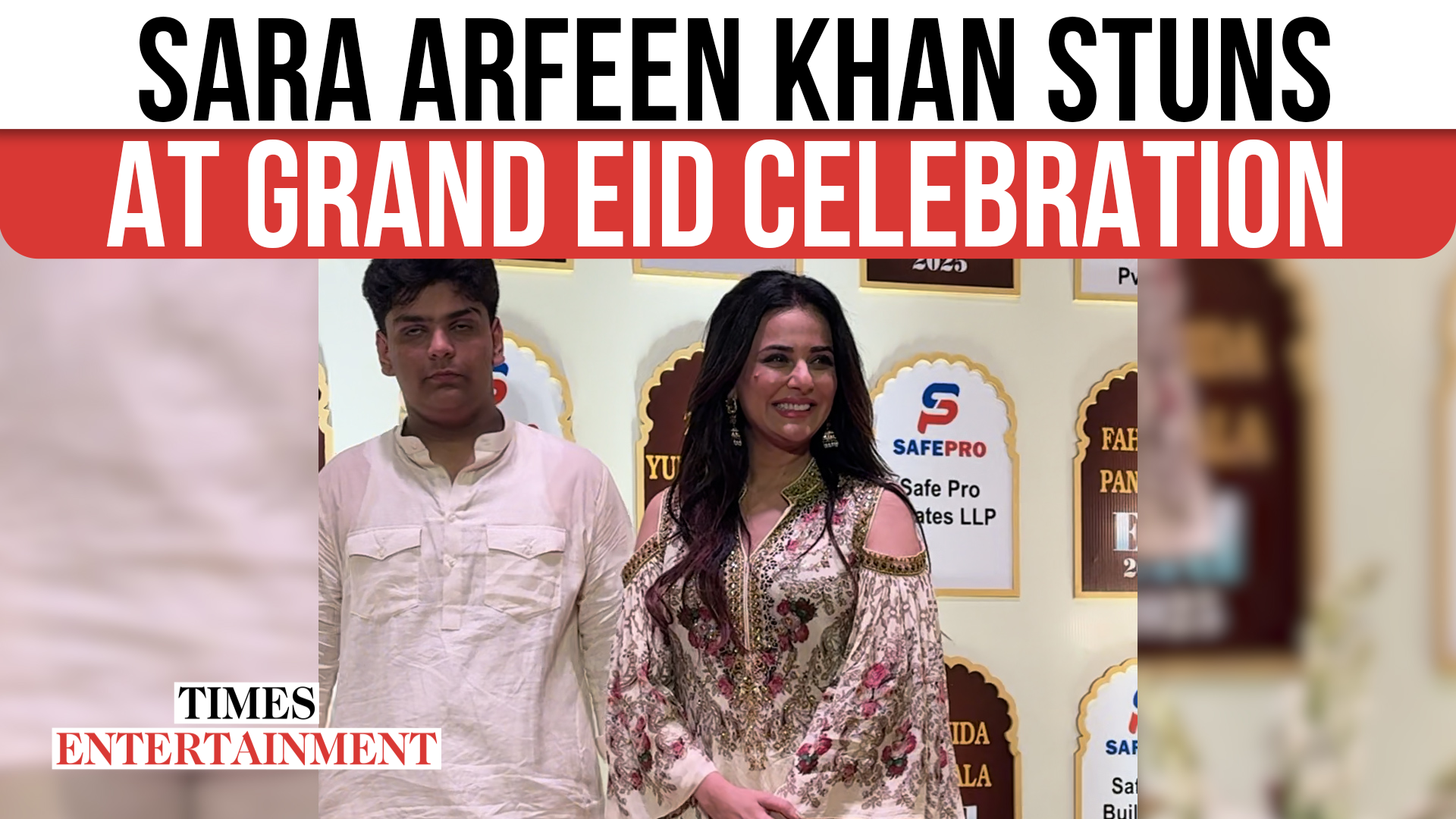Sara Arfeen Khan Stuns at Grand Eid Celebration