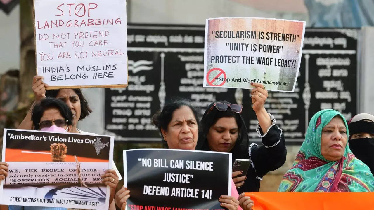 Waqf Bill Protest: Bengaluru Erupts Over ‘Land Grab’ Amendment ...